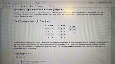 solved do not use and or or operators at