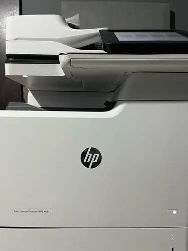 Multifuncional A Color Hp M681 A4 Usada Blanco Meses Sin Interés
