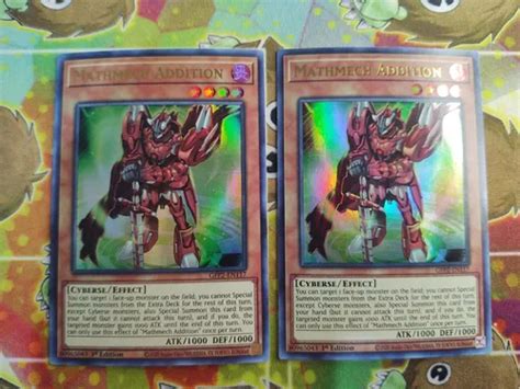 Yu Gi Oh 2 X Mathmech Addition Gfp2 En117 1st Ed Meta Deck Meses Sin Interés