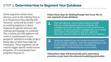 Segmentation In 3 Easy Steps Ppt