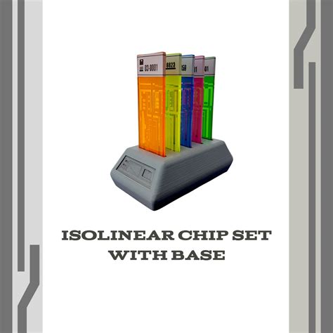 Star Trek Tng Isolinear Chips 3dthursday 3dprinting 53 Off