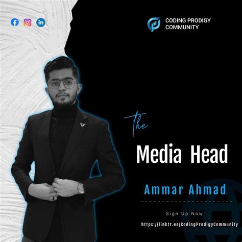 coding prodigy community on linkedin we are excited to introduce ammar