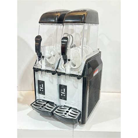 เครื่องทำสเลอปี้ Slurpee มือ 1 เครื่องทำน้ำแข็งเกล็ดหิมะ 2 โถ น้ำหวาน Shopee Thailand