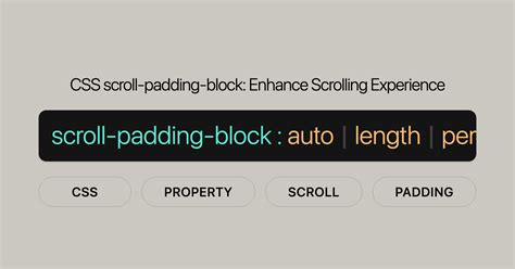 Css Scroll Padding Block Enhance Scrolling Experience