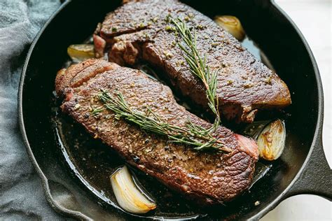 New York Steak Recipe How To Cook Perfect Usda Prime Strip