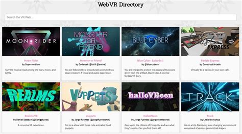 Webvr For Virtual Reality Full Websites Via A Browser