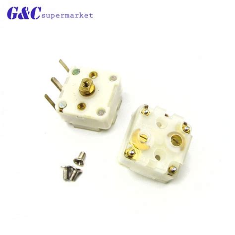 2 Pcs 223f Style Dual 20pf Variable Capacitor For Grandado