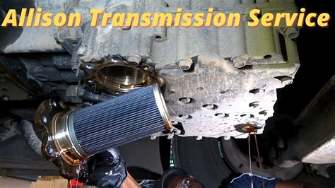 Allison Transmission Filter and Fluid Change - How to Do a Full Service On an Allison ...
