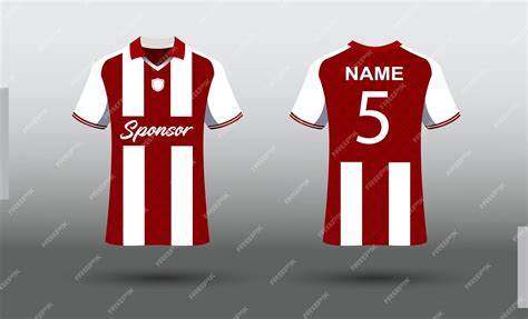 Premium Vector Sport Retro Jersey Slassic Design