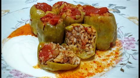 Kıymalı Biber Dolması Tarifi