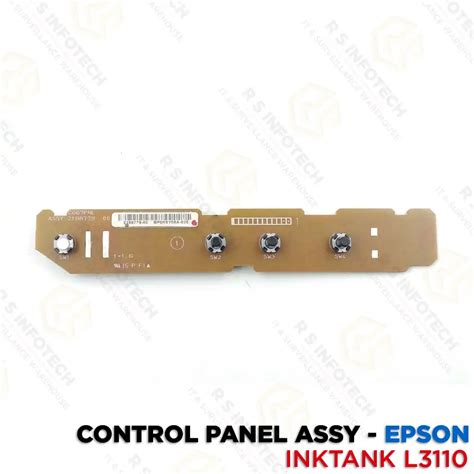 CONTROL PANEL FOR EPSON L PRINTER