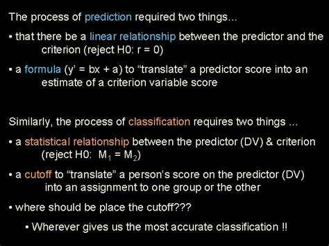 An Introduction To Classification Classification Vs Prediction