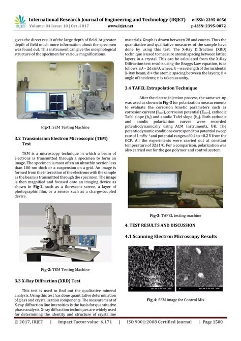 Analyzing The Microstructural Properties Of Nanomaterial In Opc By Sem