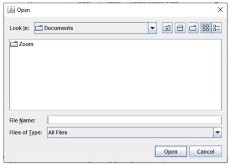 JFileChooser In Java Naukri Code