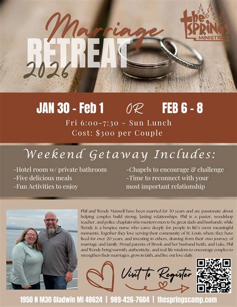 2026 Marriage Retreat A Christian Camp And Year Round Retreat Center