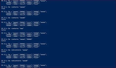 Powershell Comparison Operators Stephanos Constantinou Blog
