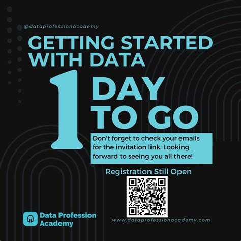 Data Profession Academy On Linkedin 🕐 Its Almost Time 🎉 A Huge Thank