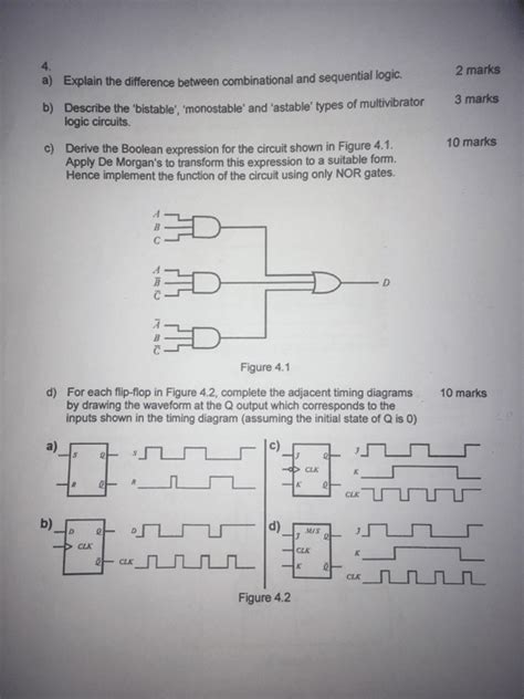 Difference Between Combinational And Sequential Logic Circuits