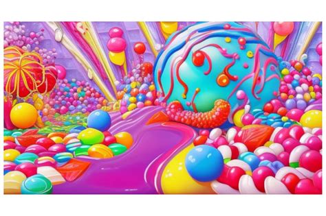 Colorful Candy Playground Graphic By Arief Sapta Adjie · Creative Fabrica