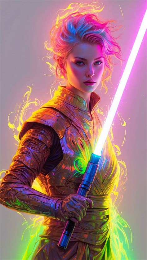 Lightsaber Girl By Rendermuffin On Deviantart