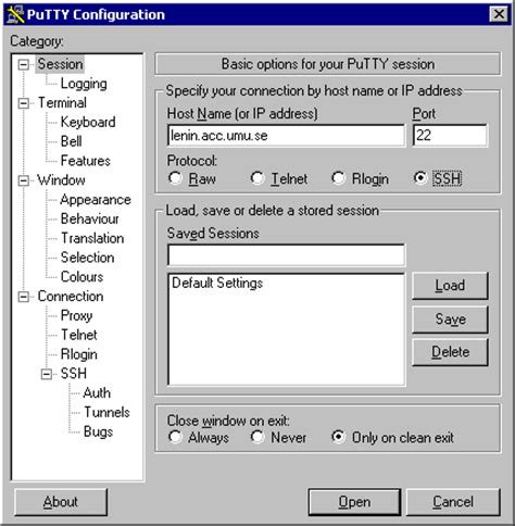 PuTTY