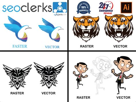 Vector Trace Recreate Logo And Image To Ai Eps Svg Png Pdf Format For SEOClerks