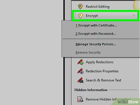 3 Ways To Password Protect A PDF WikiHow