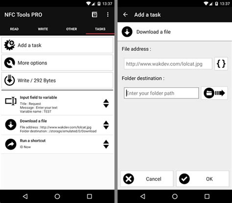 [app][4 0 ] nfc tools read write and program tasks on nfc tags android central forum