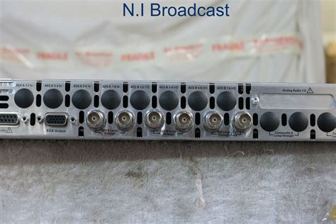 Tektronix Wvr6100 SDI Rasterizer For Waveform Vectorscope Can Accept SDI Video Inputs N I