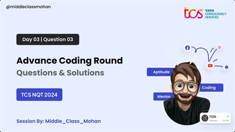 Day03 Tcs Advance Coding Questions And Answers 2024 Tcs Nqt On