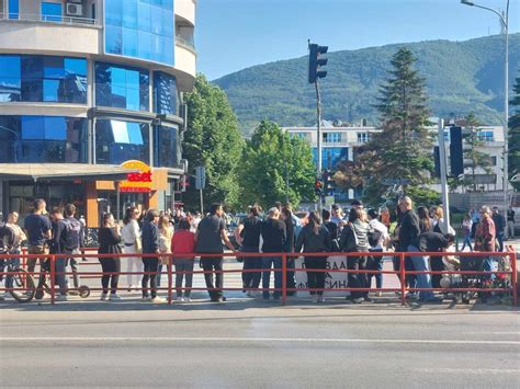 Протест по пресудата за прегазувањето на Фросина Кулакова Семејството