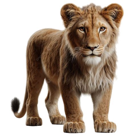 Un Hermoso León Bebé Png Dibujos León Hermoso León Bebé León Png
