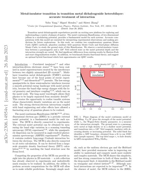 Pdf Metal Insulator Transition In Transition Metal Dichalcogenide