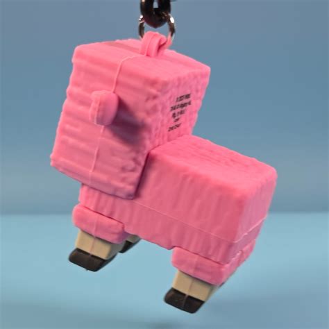 Monogram A Minecraft Movie Figural Bag Clip Sheep Mini Mysterys