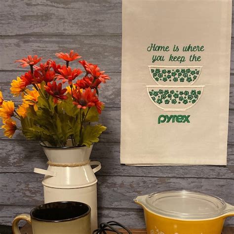 Pyrex Daisy Pattern Etsy