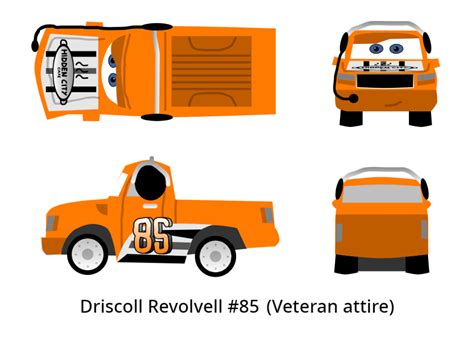 Cars 3 Custom Crew Chief Driscoll Revolvell By Mcspeedster2000 On Newgrounds