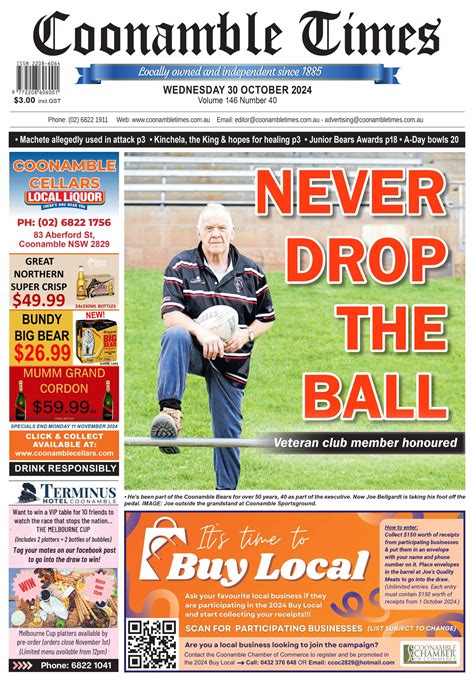 October 30 2024 The Coonamble Times