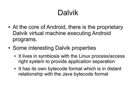 Understanding The Dalvik Bytecode With The Dedexer Tool Pdf
