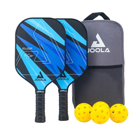 Joola Ben Johns Blue Lightning Pickleball Paddle Set Incl Net Fitshop