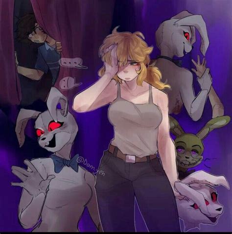 Vanessa Vanny Fnaf Drawings Anime Fnaf Fnaf Comics