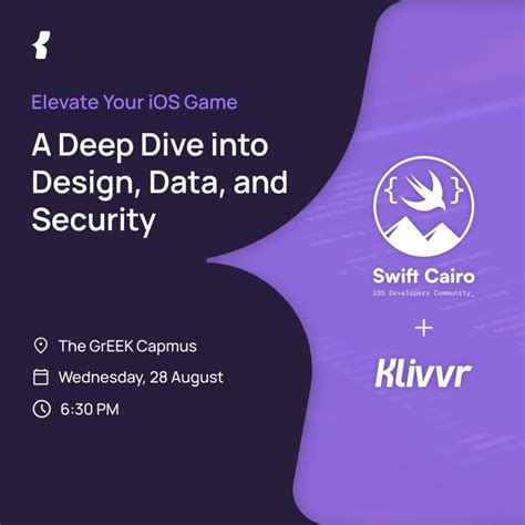 swift cairo on linkedin swiftcairo klivvr meetup iosdevelopment fintech