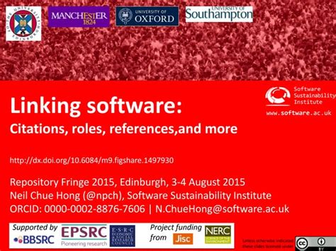 linking software citations roles references and more ppt