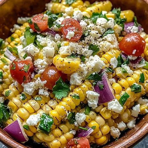 Ultimate Creamy Mexican Street Corn Salad Esquites Recipe