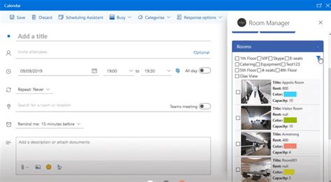 Outlook Add In For Room Manager Acar