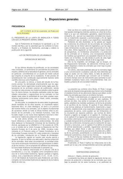 1 Disposiciones Generales