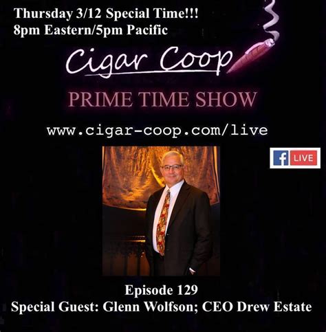 Announcement Prime Time Episode 129 Glenn Wolfson Drew Estate