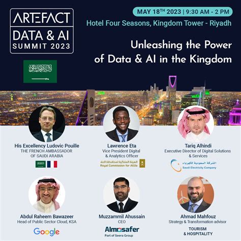 Omar Hallak On Linkedin We Are 3 Weeks Away From Artefacts Data And Ai Summit In Riyadh 🇸🇦…