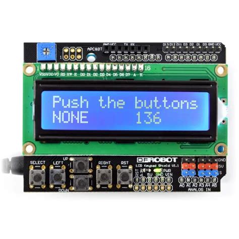 Dfrobot Lcd Shield Labs By Tekiela