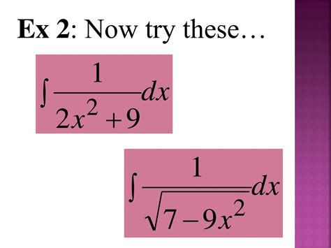 Ppt Solving Inverse Trigonometric Integrals With Examples Powerpoint