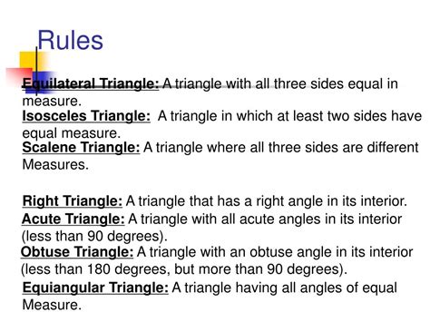 PPT Classifying Triangles Using Pythagorean Theorem PowerPoint